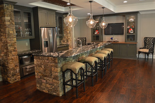 Milton Basement - Traditional - Basement - Atlanta - by Keystone ...