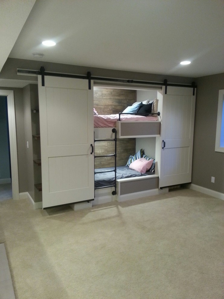 Minnetonka Basement - Traditional - Basement - Minneapolis - by ...