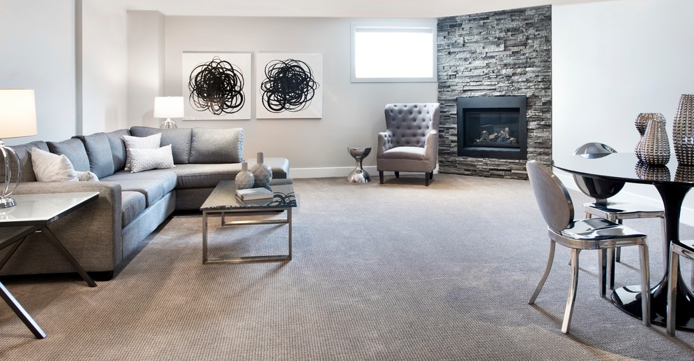 Model Homes - Traditional - Basement - Ottawa - by Tartan Homes | Houzz