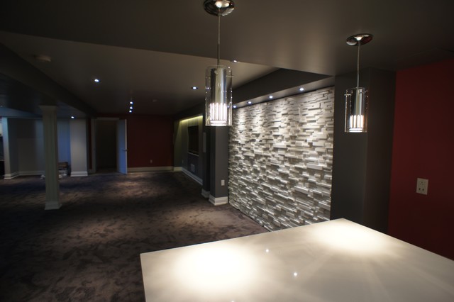 Modern basement - Modern - Basement - Toronto - by Hoang on Homes ...