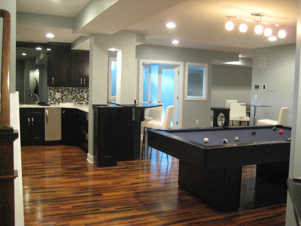 Modern Basement - Modern - Basement - New York | Houzz
