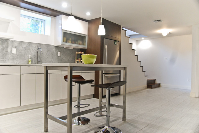 Modern Style Basement Renovation - Modern - Basement - New York - by ...