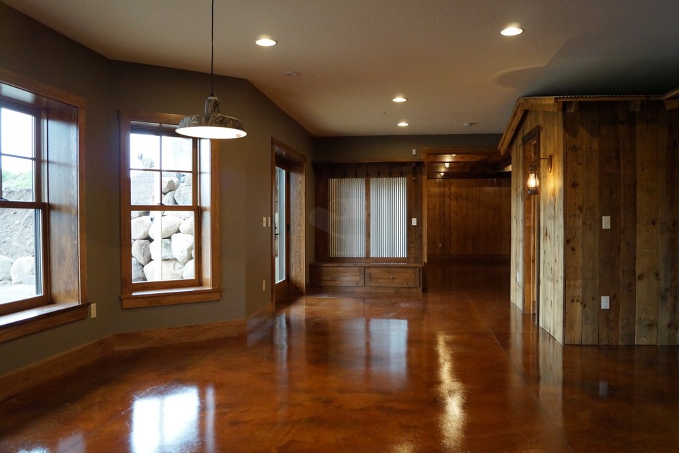 Mora, Minnesota Hunting Cabin - Rustic - Basement - Minneapolis - by ...