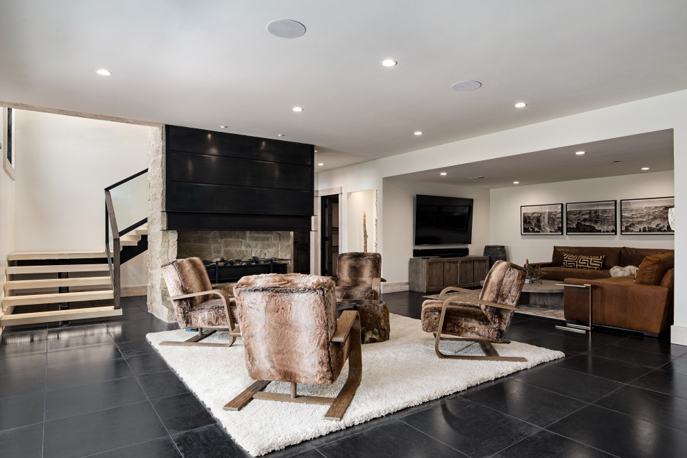 Mountain Modern Design 2018 - Modern - Basement - Kansas City - by Orf ...