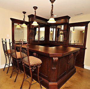 MultiPurpose Basement Build Out - Traditional - Basement - Birmingham ...