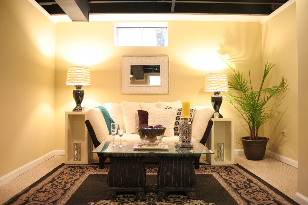 Mundelein-Vacant Home Staging - Basement - Chicago - by Orchestrated ...