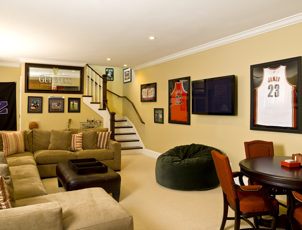 My Houzz: Classic and Elegant in Chicago - Traditional - Basement ...