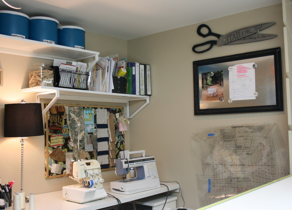 My workroom - Transitional - Basement - Denver - by Finishing Touches ...