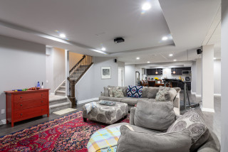 Naperville Basement Remodel 2 - Transitional - Basement - Chicago - by ...