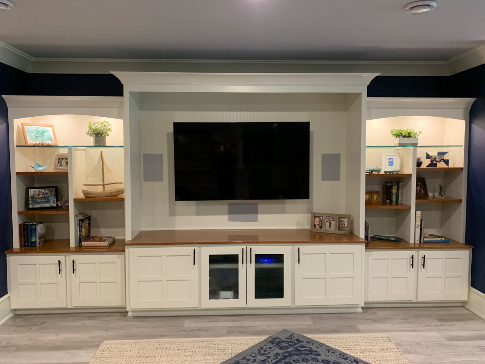 Naperville Basement Remodel - Transitional - Basement - Chicago - by ...