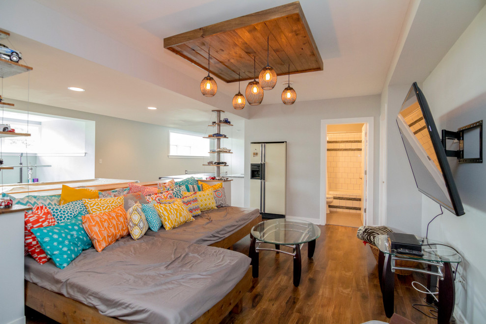 Naperville Custom Basement 2 - Contemporary - Basement - Chicago - by ...