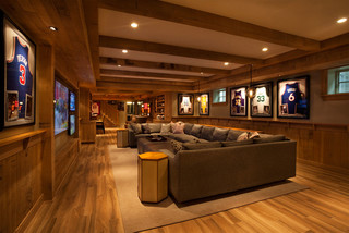 Traditional Basement - Traditional - Basement - New York | Houzz