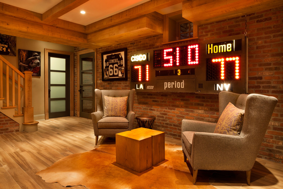 Traditional Basement - Traditional - Basement - New York | Houzz