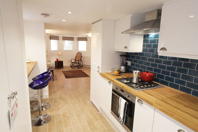 New Cross Basement Refurbishment - Victorian - Kitchen - Hertfordshire ...