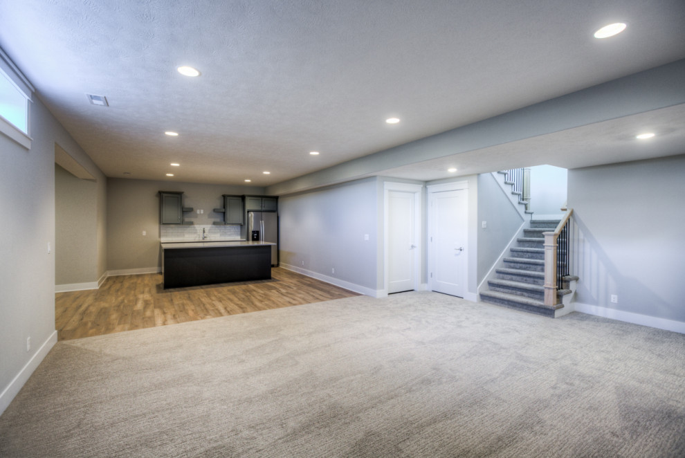 New Fieldstone Ranch Plan - Basement - Omaha - by Landmark Performance ...