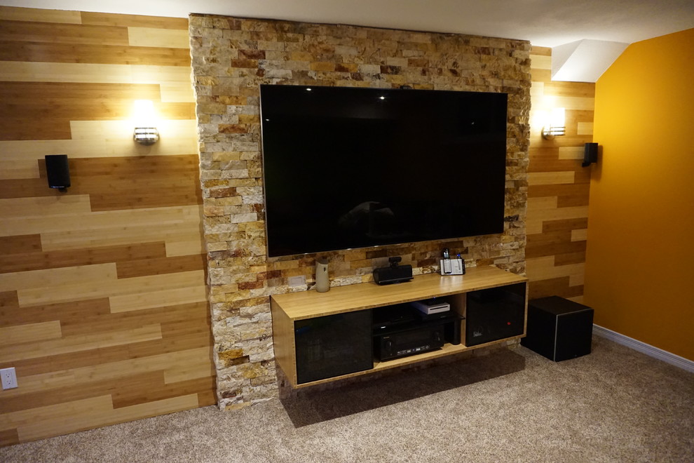 new hamburg basement - Modern - Basement - Toronto - by sadabros ...
