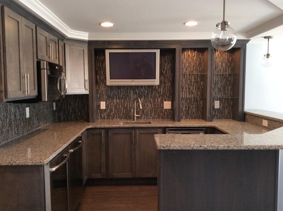 Novi Michigan Basement Remodel - Traditional - Basement - Detroit - by ...