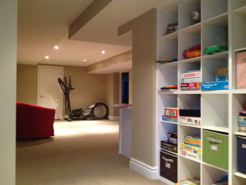 Oakville Addition - Traditional - Basement - Toronto - by Kingsgate ...