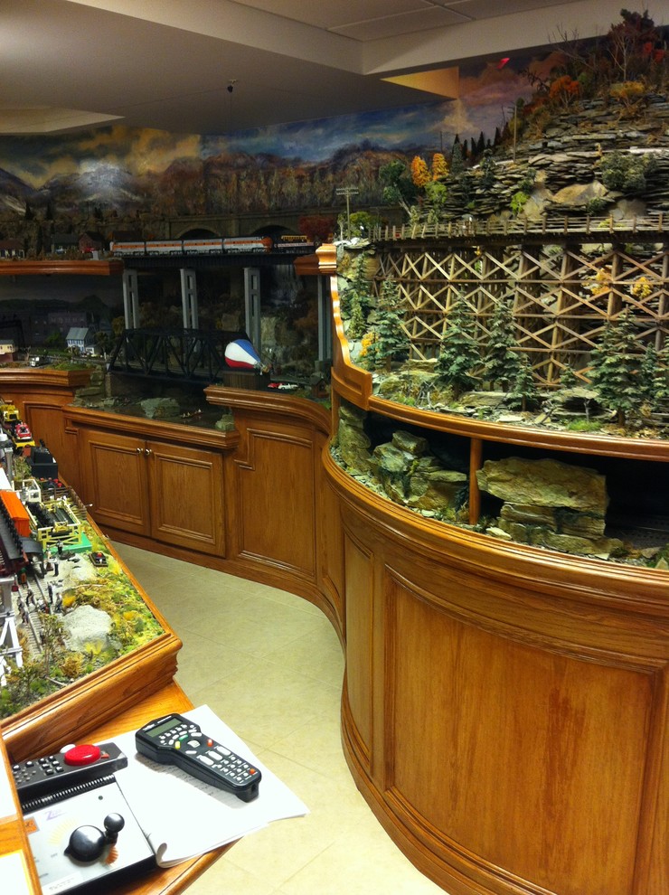 Ohio House - Traditional - Basement - Tampa - by Florida Home Decor ...