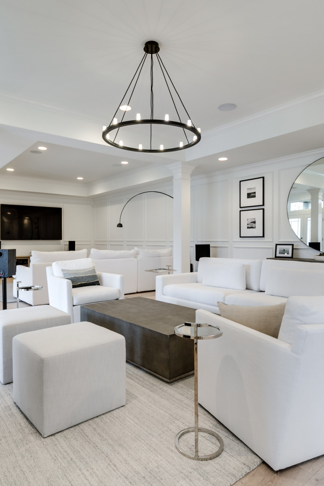 Old Fort Place Basement - Contemporary - Basement - Richmond - by ...