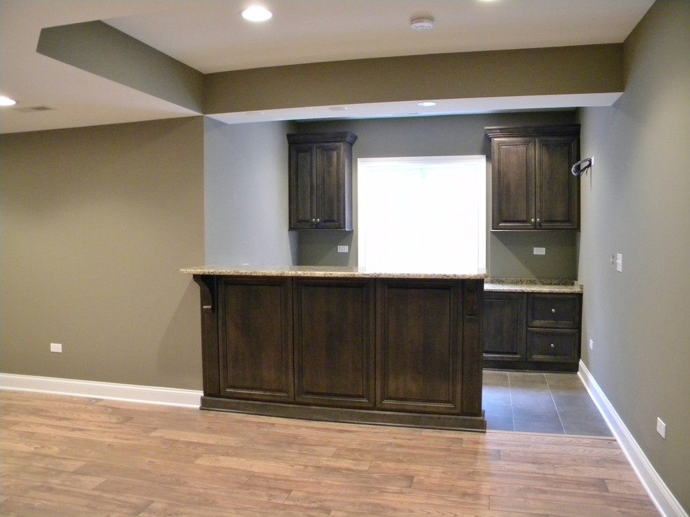 Our Finished Basements - Traditional - Basement - Chicago - by Cypress ...