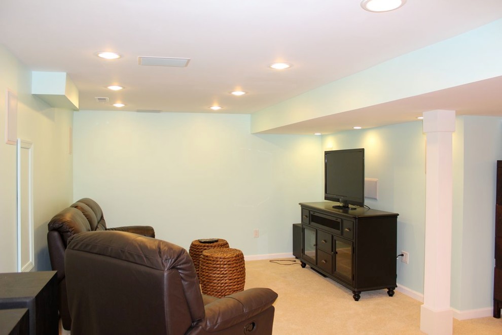 Our Work - Traditional - Basement - Atlanta - by Alpha & Omega Property ...