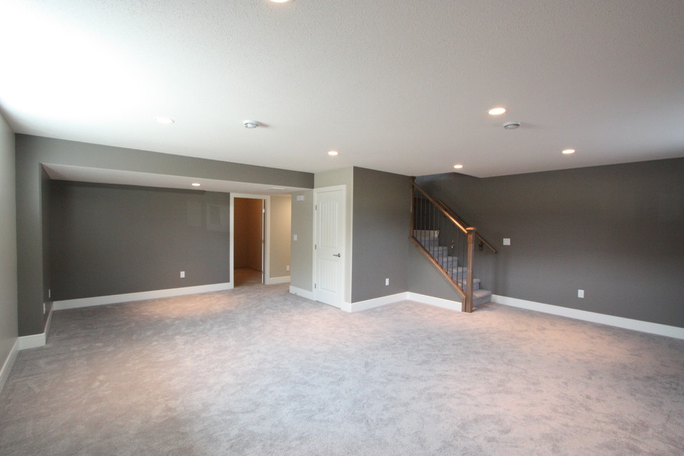Panorama Custom Build - Traditional - Basement - Calgary - by Vleeming ...