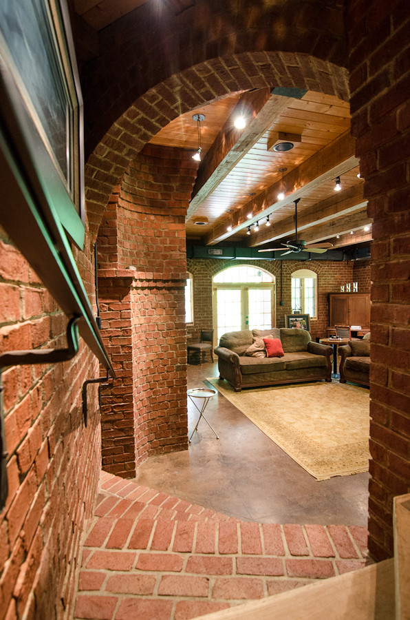 Pierce Lee Residence - Traditional - Basement - Atlanta - by Cheri ...