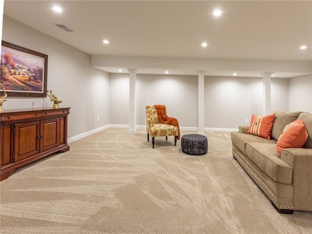 Pittsford Historic Remodel - Traditional - Basement - New York - by ...