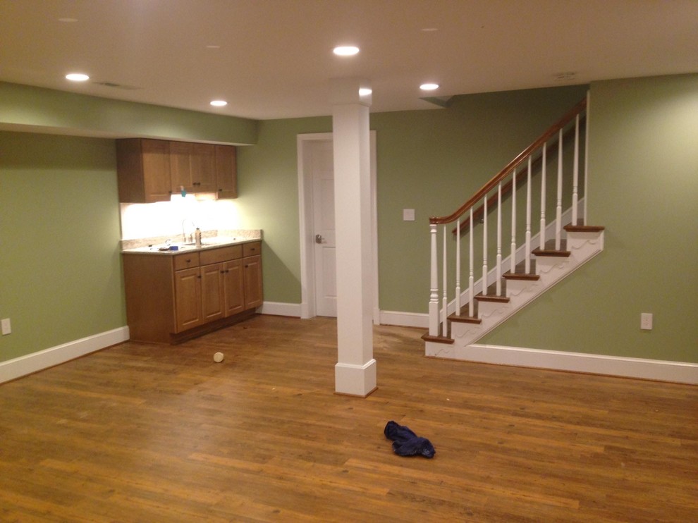 Plank Luxury Vinyl Tile - Modern - Basement - Other - by M&W Floors ...
