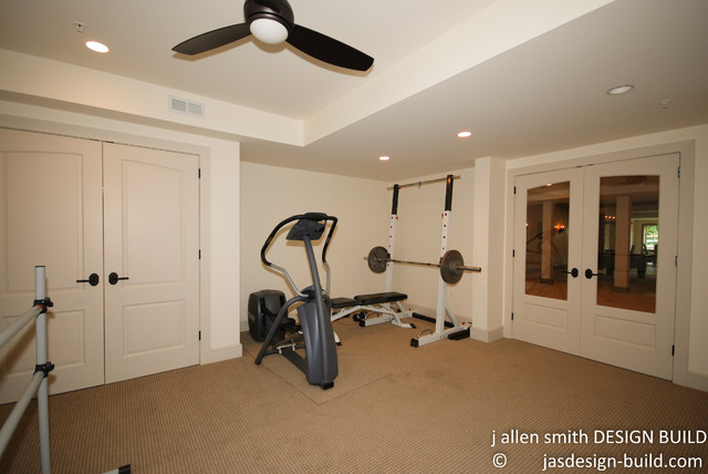 Potomac, MD. Luxury Basement - Home Gym - DC Metro - by J Allen Smith ...