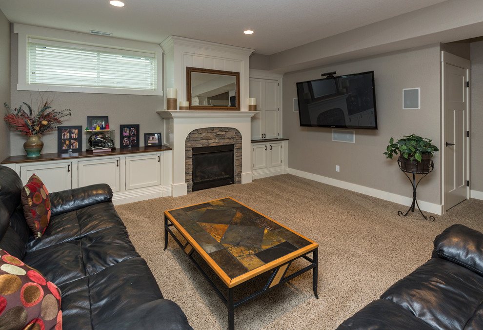 QB Homes - Craftsman - Sous-sol - Autres périmètres - par QB Homes | Houzz