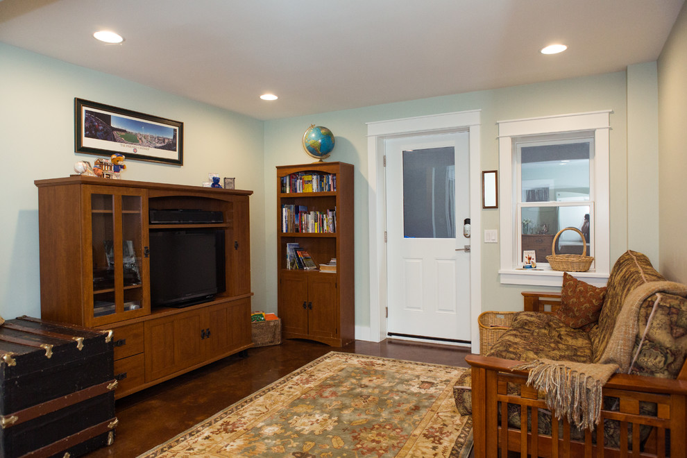 Quaint Custom Home in Historic Neighborhood - Traditional - Basement ...