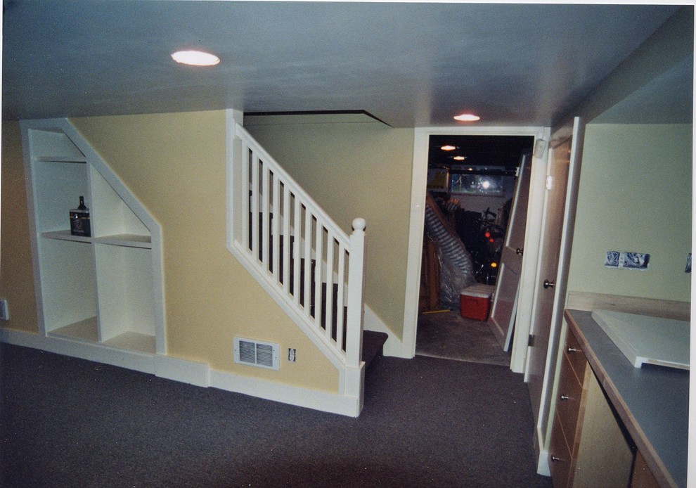 Queen Anne Basement Remodel - Traditional - Basement - Seattle - by ...