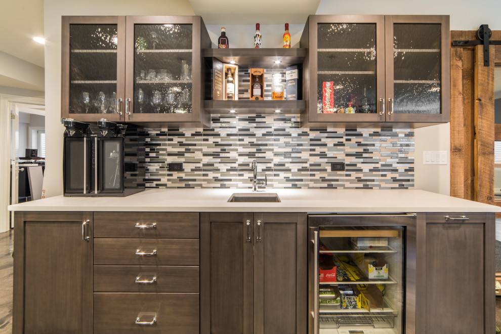 Reclaimed Retreat - Eclectic - Basement - Chicago - by Dan Wangler ...