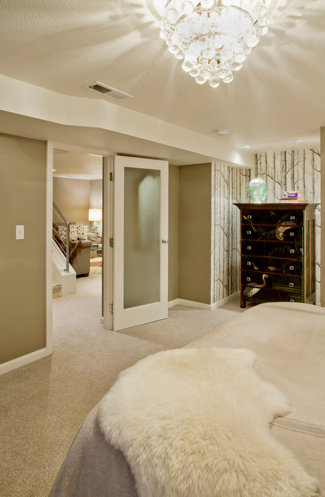 Reedway Retro Basement - Contemporary - Basement - Portland - by L ...