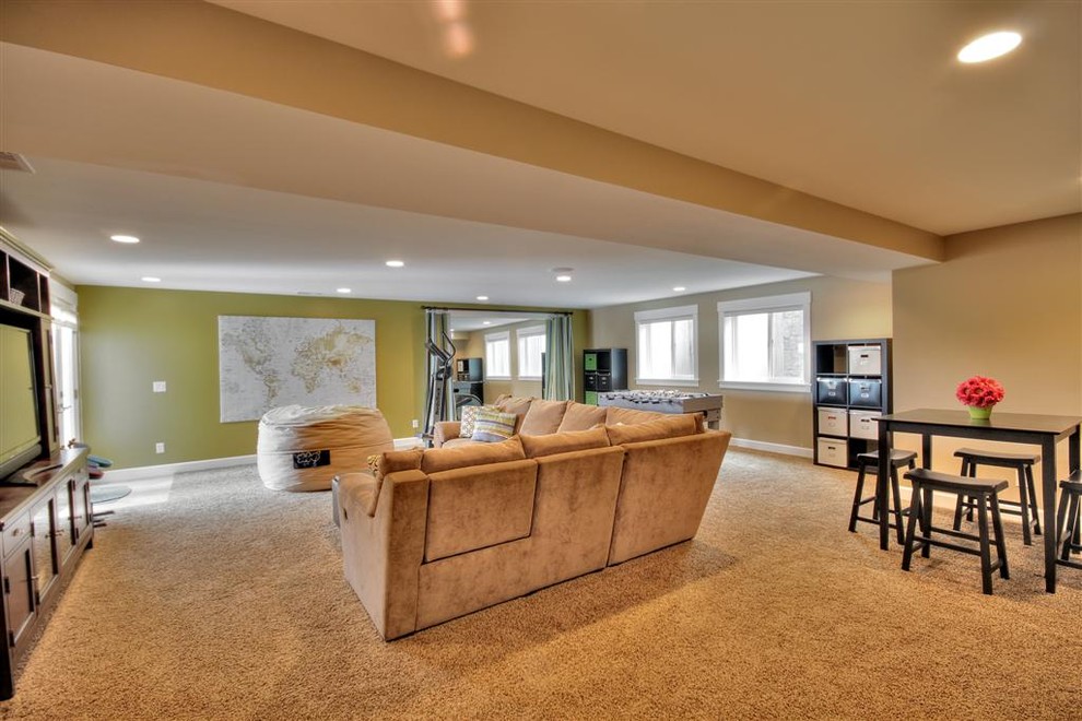 Renovated Split Level Home in Salt Lake City - Traditional - Basement ...