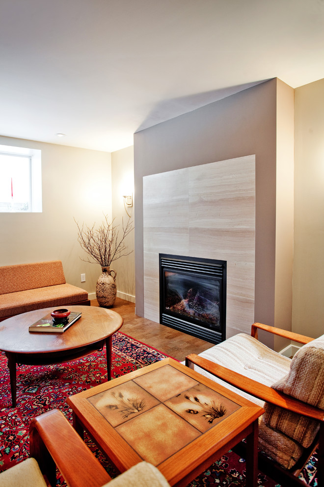 Retro basement - Modern - Basement - Toronto - by Madison Taylor | Houzz