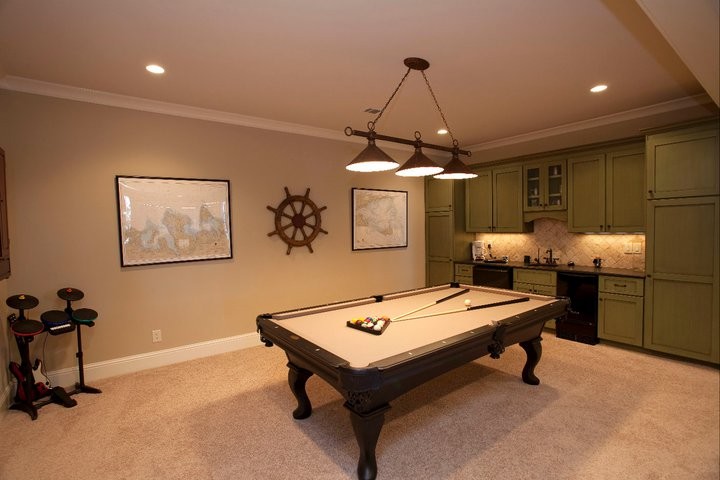 Reynolds Plantation Lake Home - Dogwood Lane - Traditional - Basement ...
