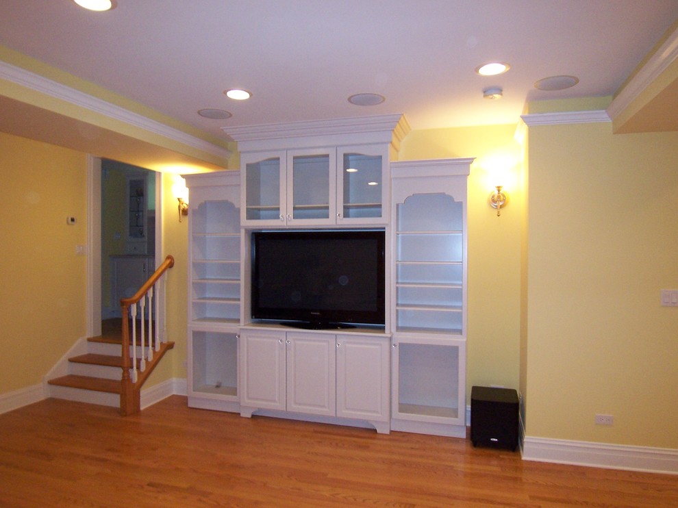 River Forest Basement - Traditional - Basement - Chicago - by Thomas ...