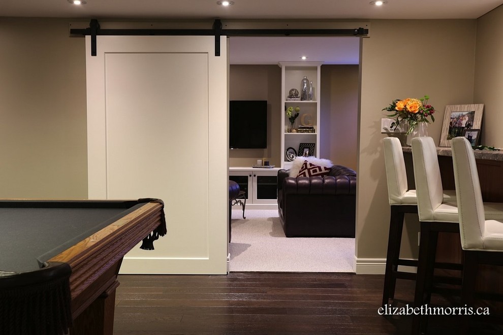 Room for the Whole Family - Contemporary - Basement - Toronto - by ...