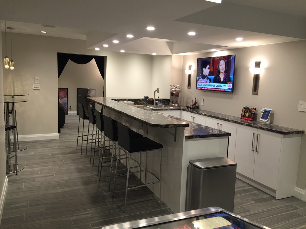 Russell Woods Home Renovation - Modern - Basement - Toronto - by Aha ...