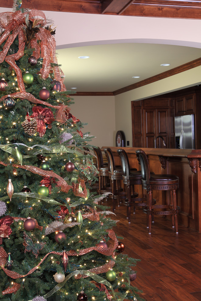 Rustic Christmas Trees - Traditional - Basement - Atlanta - by ...