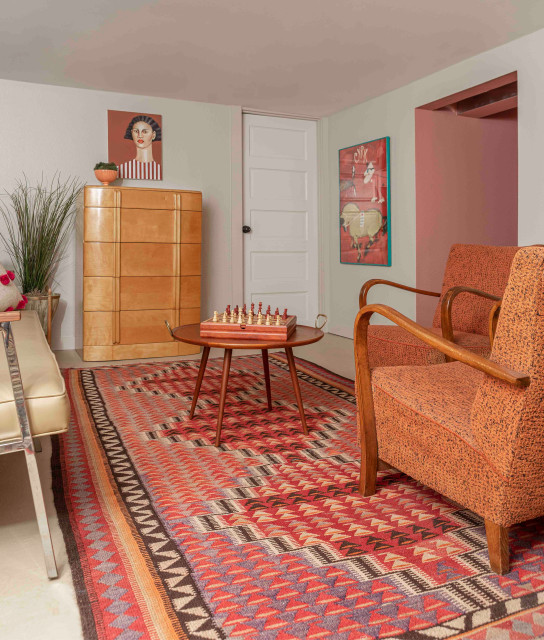 SE Portland Bungalow - Eclectic - Living Room - Portland - by Vicki ...