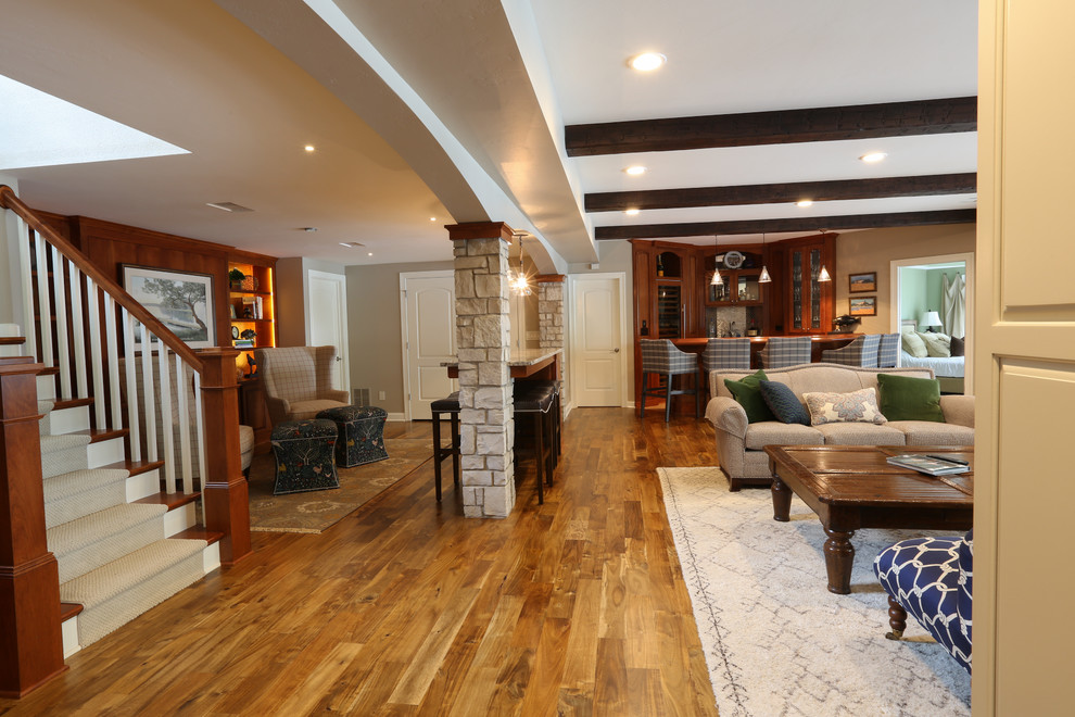 Shoreacres - Beach Style - Basement - Milwaukee - by Colby Construction ...