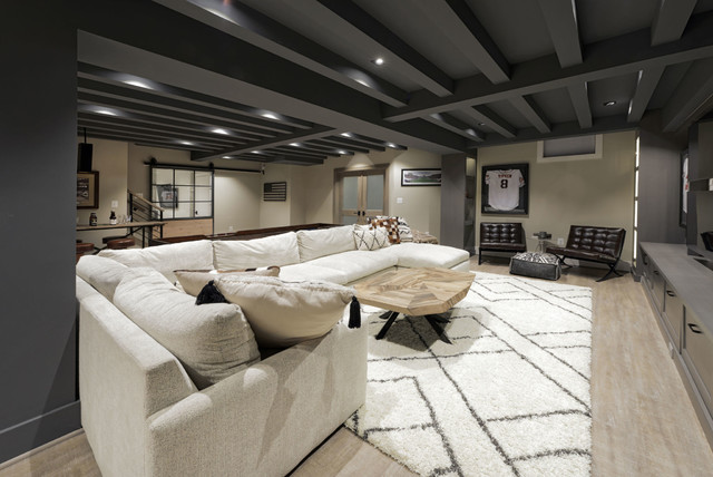 Sports Fan’s Dream Basement - Moderno - Taverna - Washington D.C. - di ...
