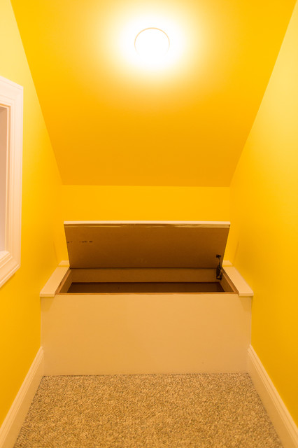 Sports Themed Finished Basement - Modern - Basement - Philadelphia - by ...