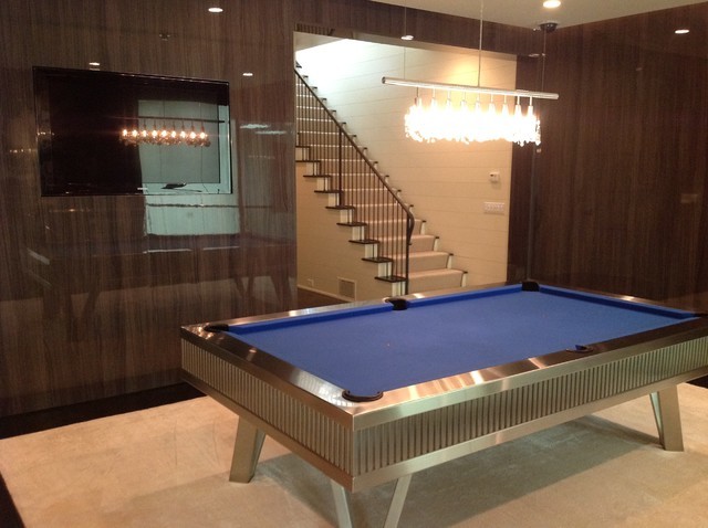 Stainless Steel Pool Tables by MITCHELL Pool Tables - Contemporary ...