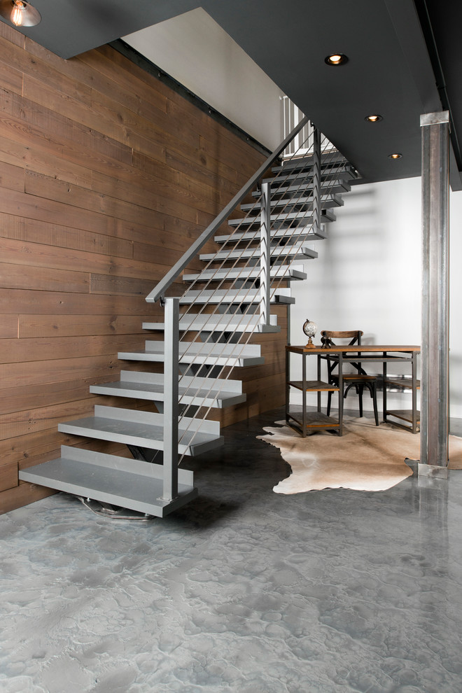 Metal Basement Stairs - Openbasement