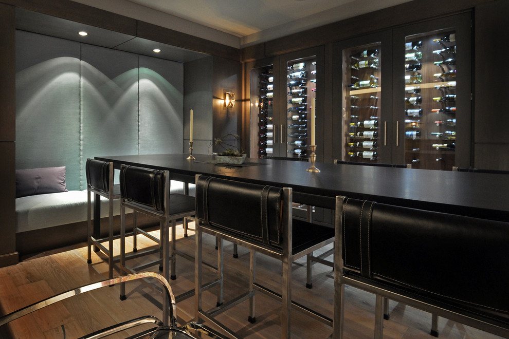 Stone & Slate - Basement - Chicago - by Tiburon Homes LLC | Houzz
